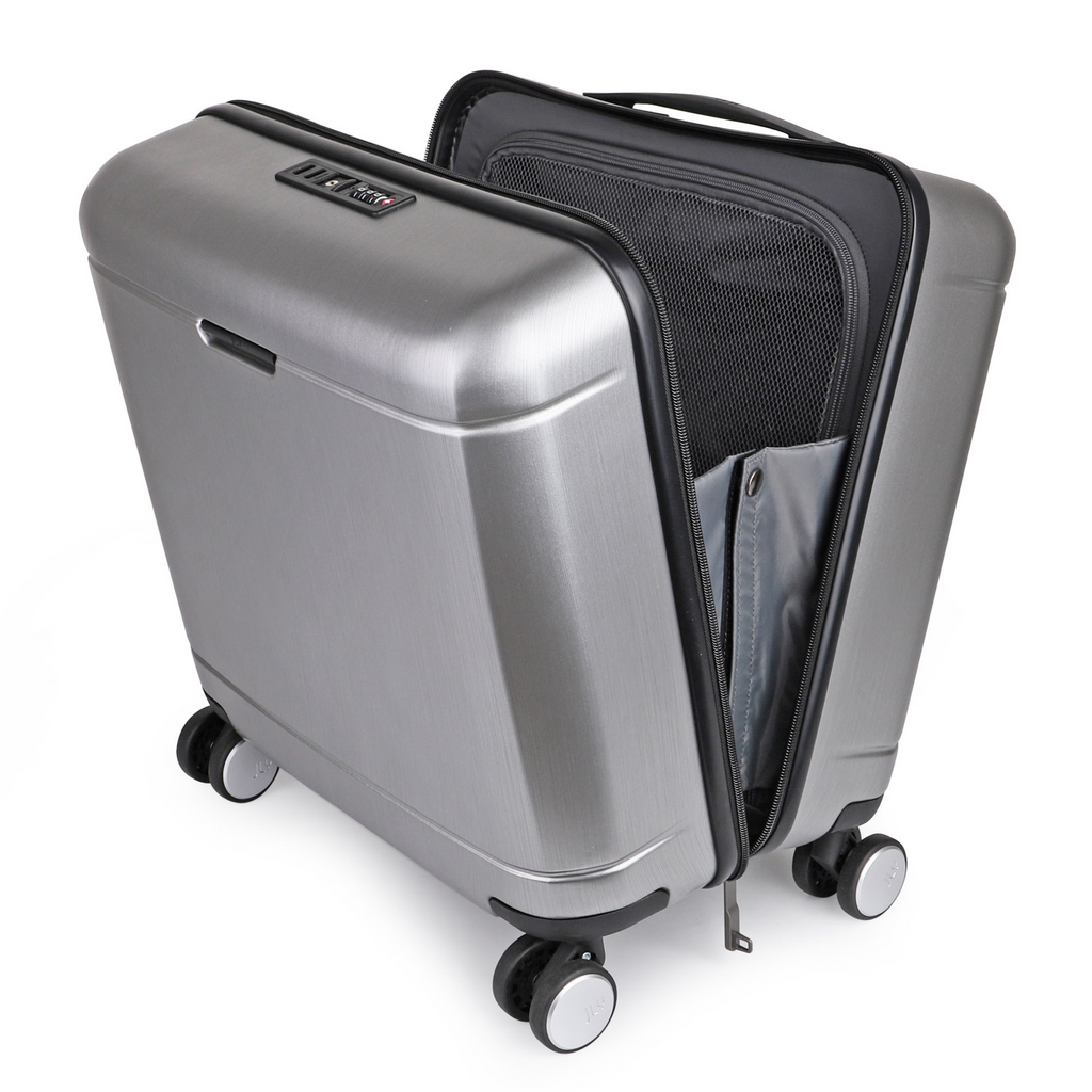 JLY Matte Metallic Cabin Suitcase - JLY Luggage