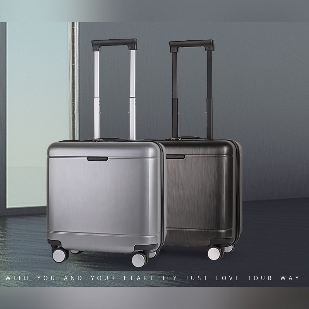 JLY Matte Metallic Cabin Suitcase - JLY Luggage